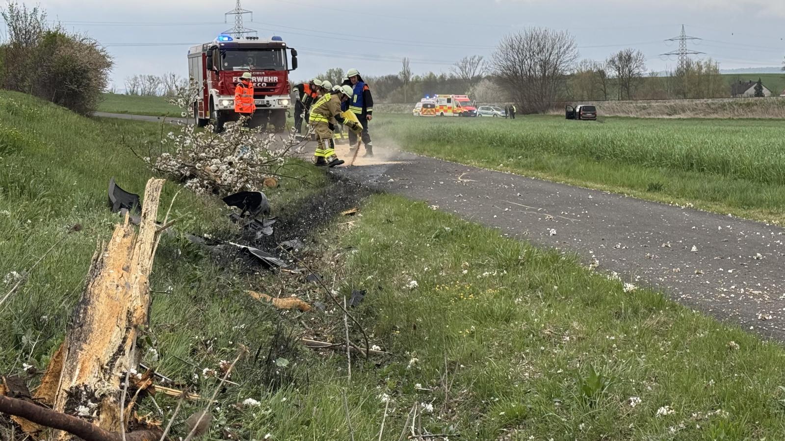 Drei Verletzte: Unfall am Karfreitag zwischen Illesheim und Bad Windsheim | FLZ.de
